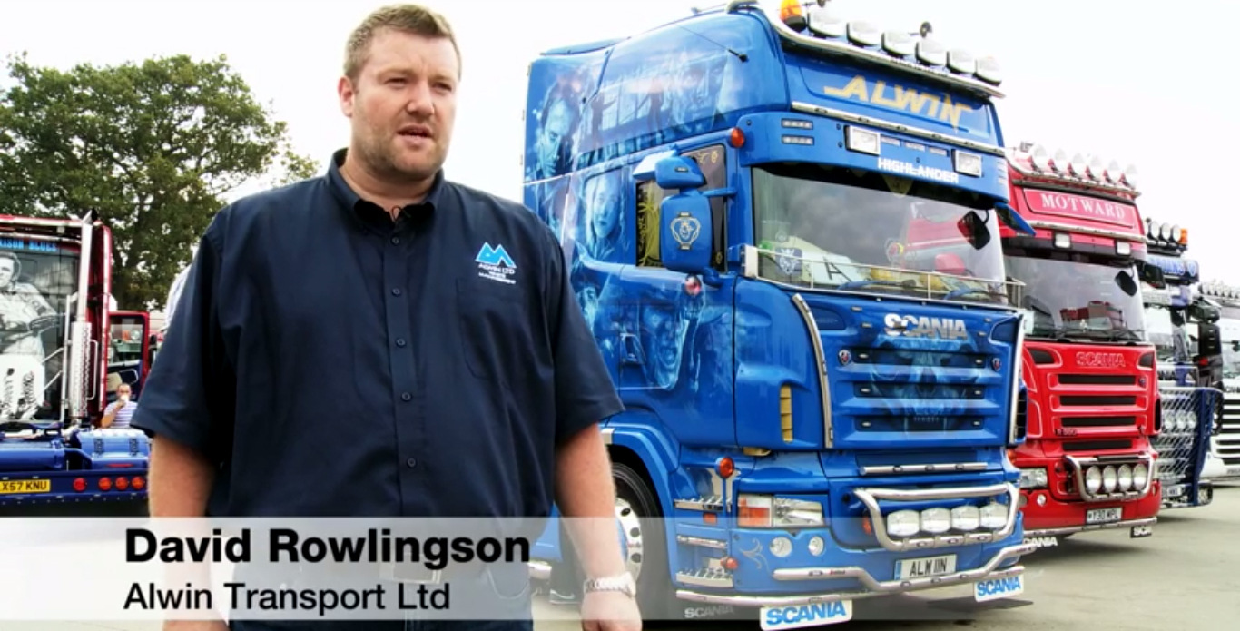 Keltruck Scania supply 'flagship truck' to Alwin Limited - Keltruck Scania