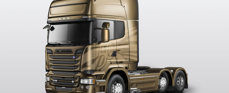 The Golden Griffin lands: Scania celebrates its UK golden jubilee with ...