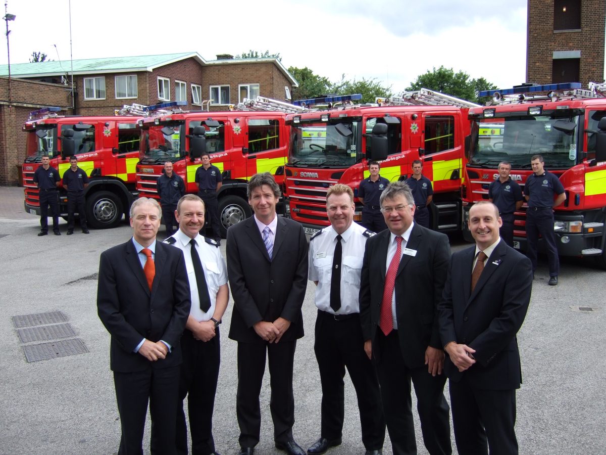 New Scania fire engines for Nottinghamshire Fire & Rescue Service ...