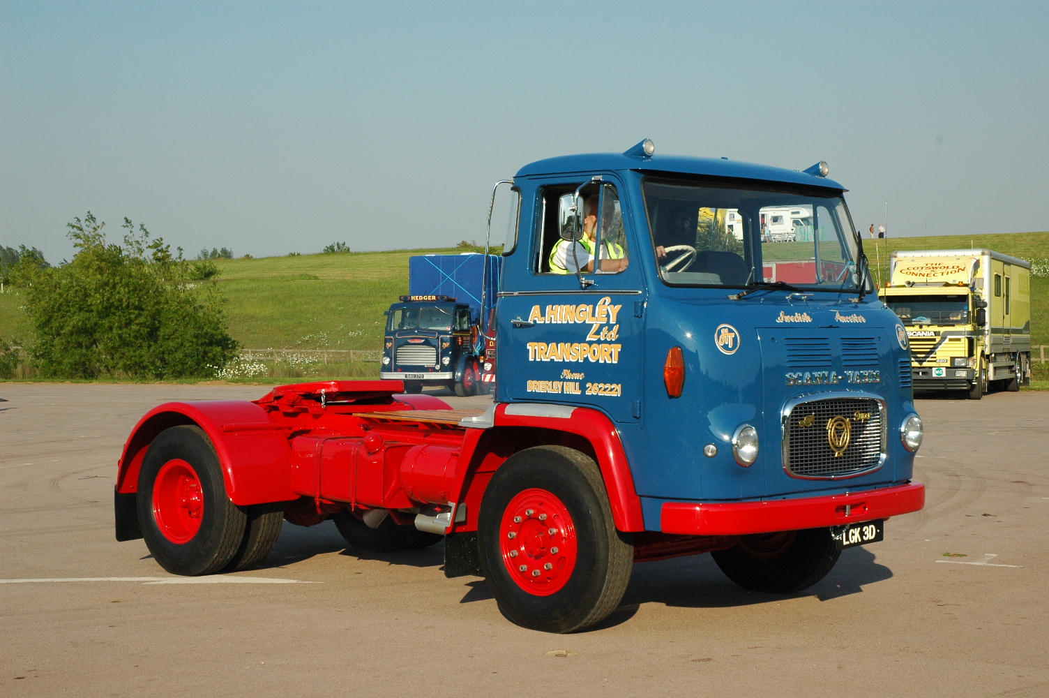 Keltruck at the Classic Commercial Motor Show - Keltruck Scania