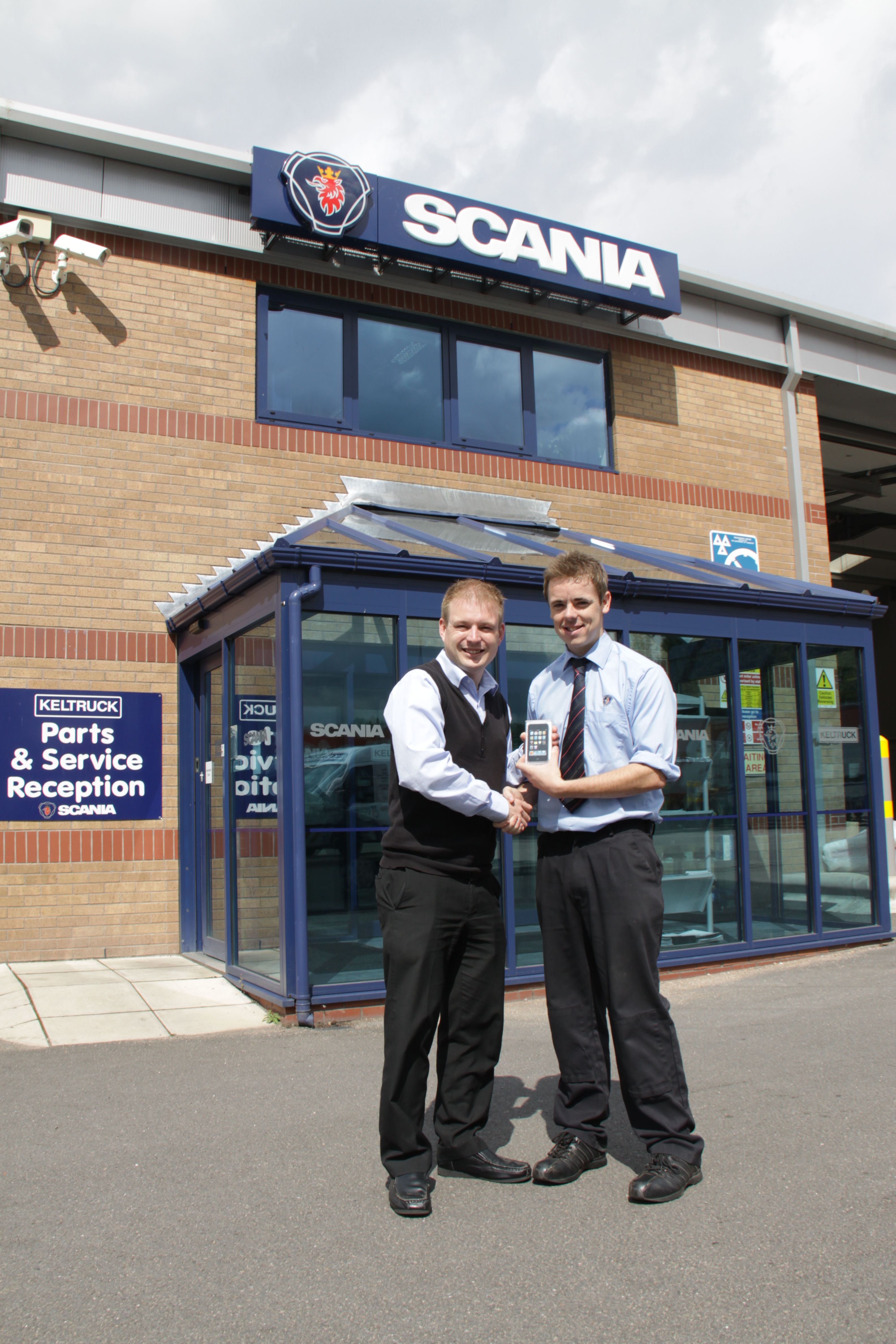 iPod raffle winner - Keltruck Scania