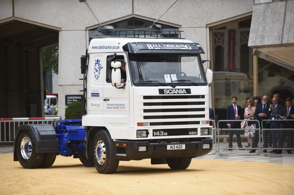 Customer & staff classic Scania vehicles - Keltruck Scania