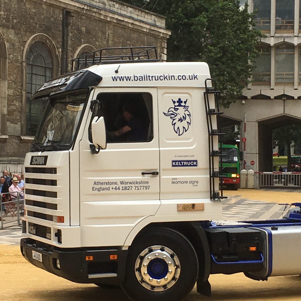 Customer & staff classic Scania vehicles - Keltruck Scania