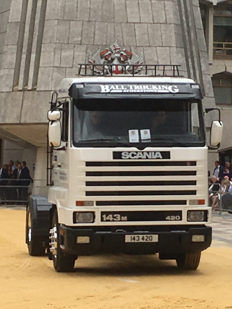 Customer & staff classic Scania vehicles - Keltruck Scania