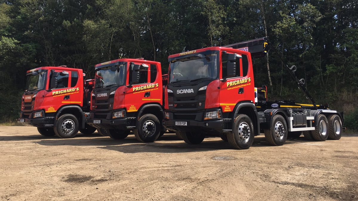 Superb Scania fleet for Tom Prichard Contracting supplied by Keltruck ...