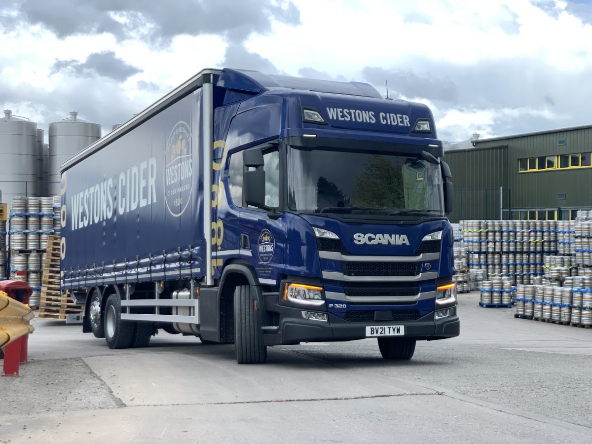 Westons Cider adds Scania P320 supplied by Keltruck to handle lockdown ...