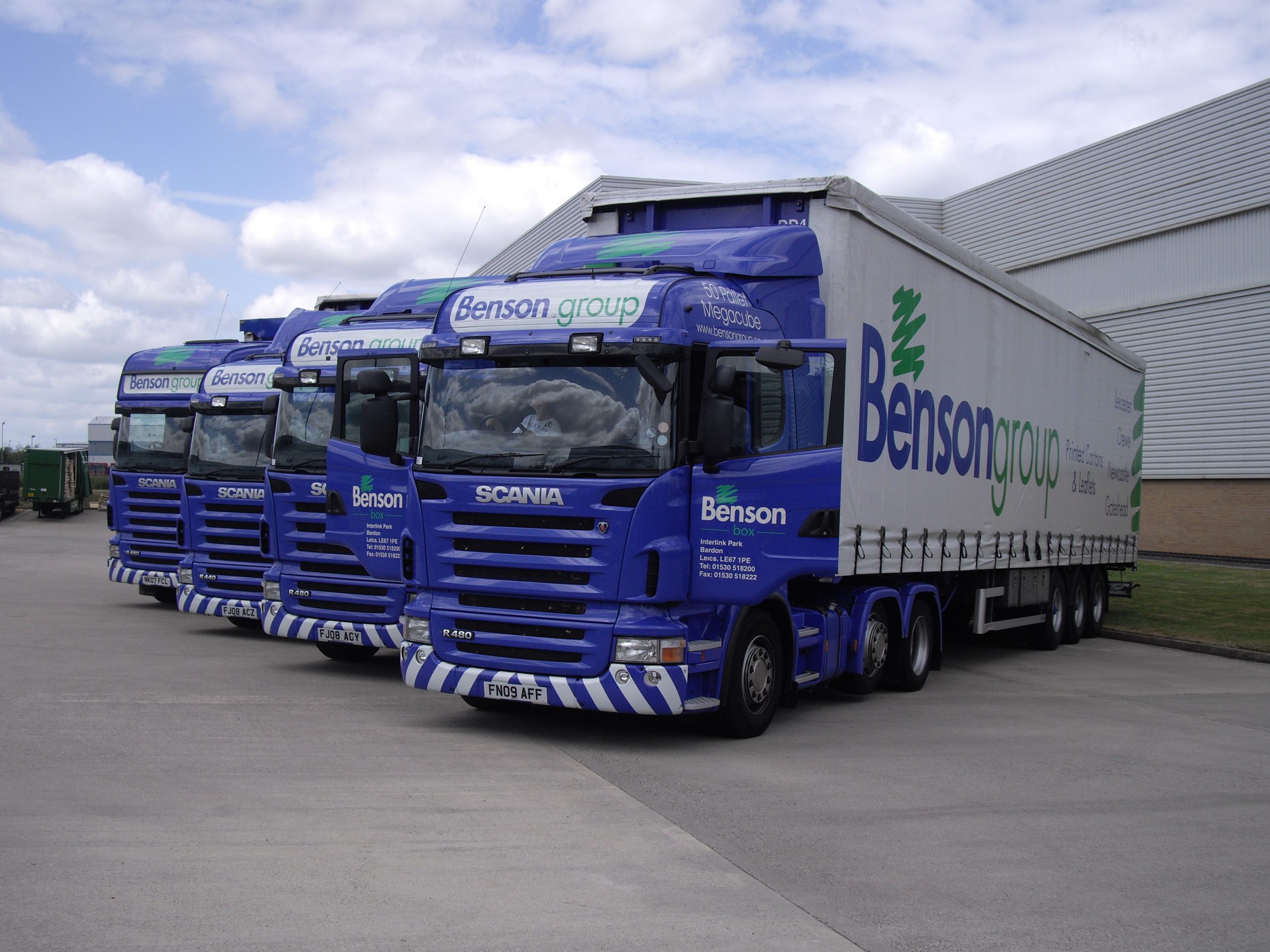 Scania EGR Euro 5 vehicles deliver outstanding fuel economy for Benson ...