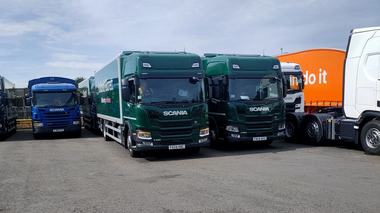 Superb Scania fleet for Holland & Barrett supplied by Keltruck ...