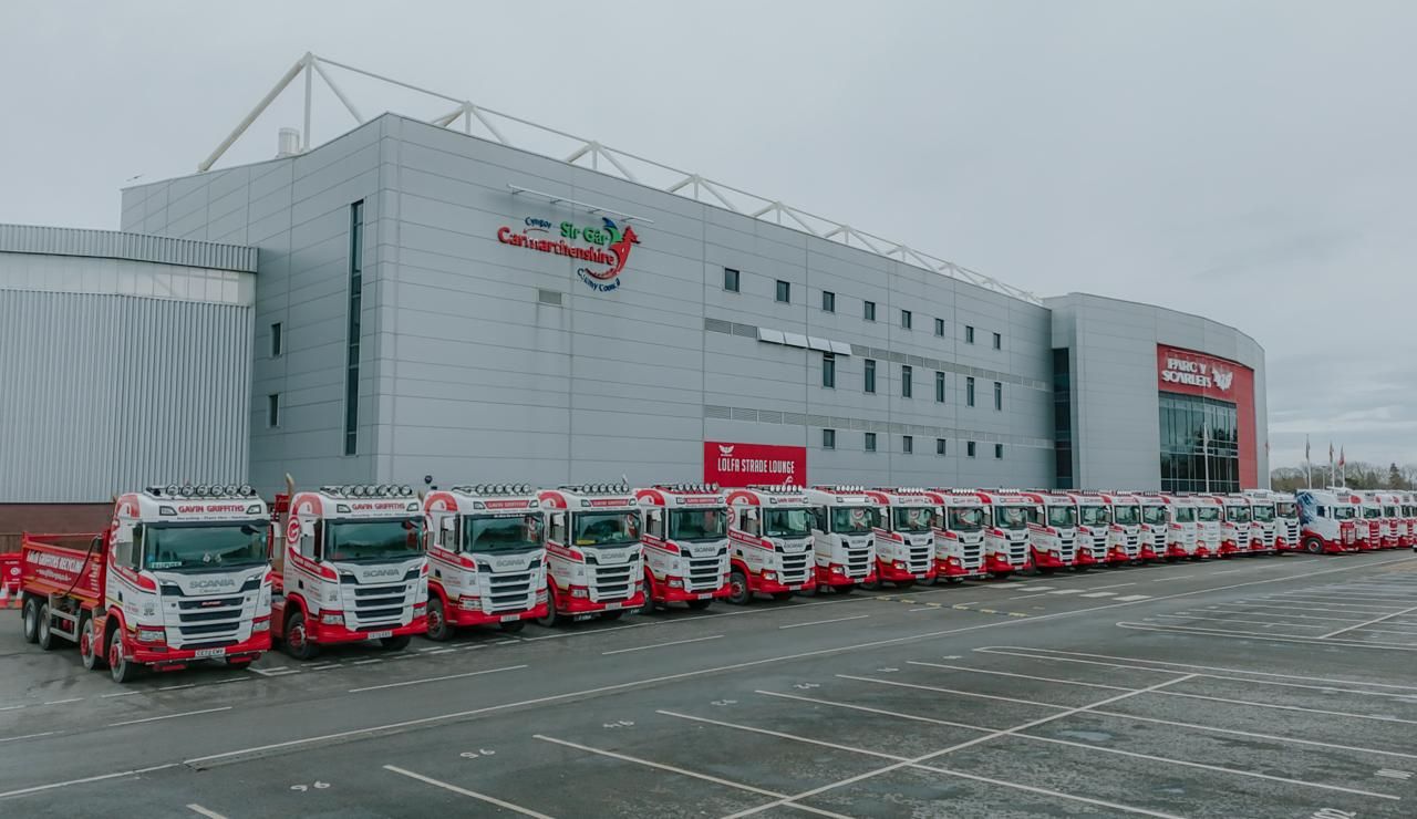 Superb Scania fleet for Gavin Griffiths Group supplied by Keltruck ...